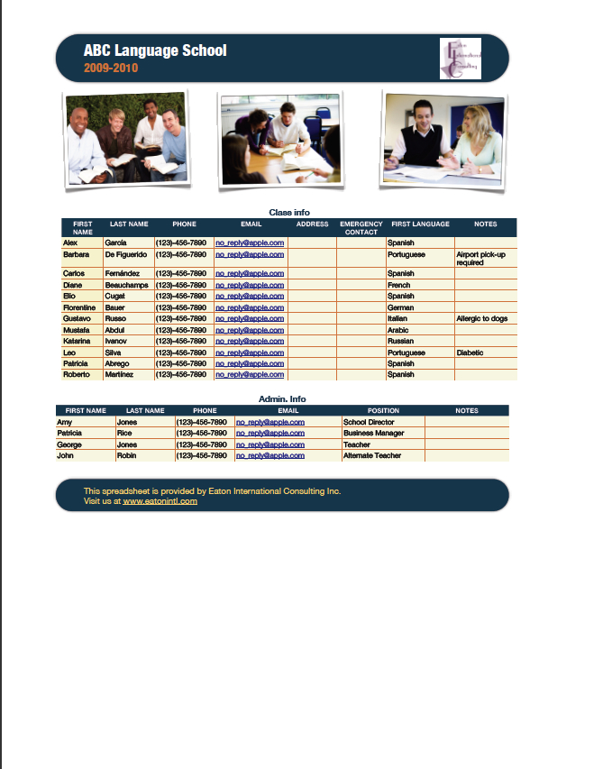 Free Spreadsheets to Help You Manage Your Language Program | Learning ...