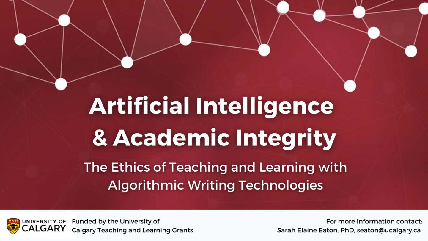 New project: Artificial Intelligence and Academic Integrity: The Ethics ...